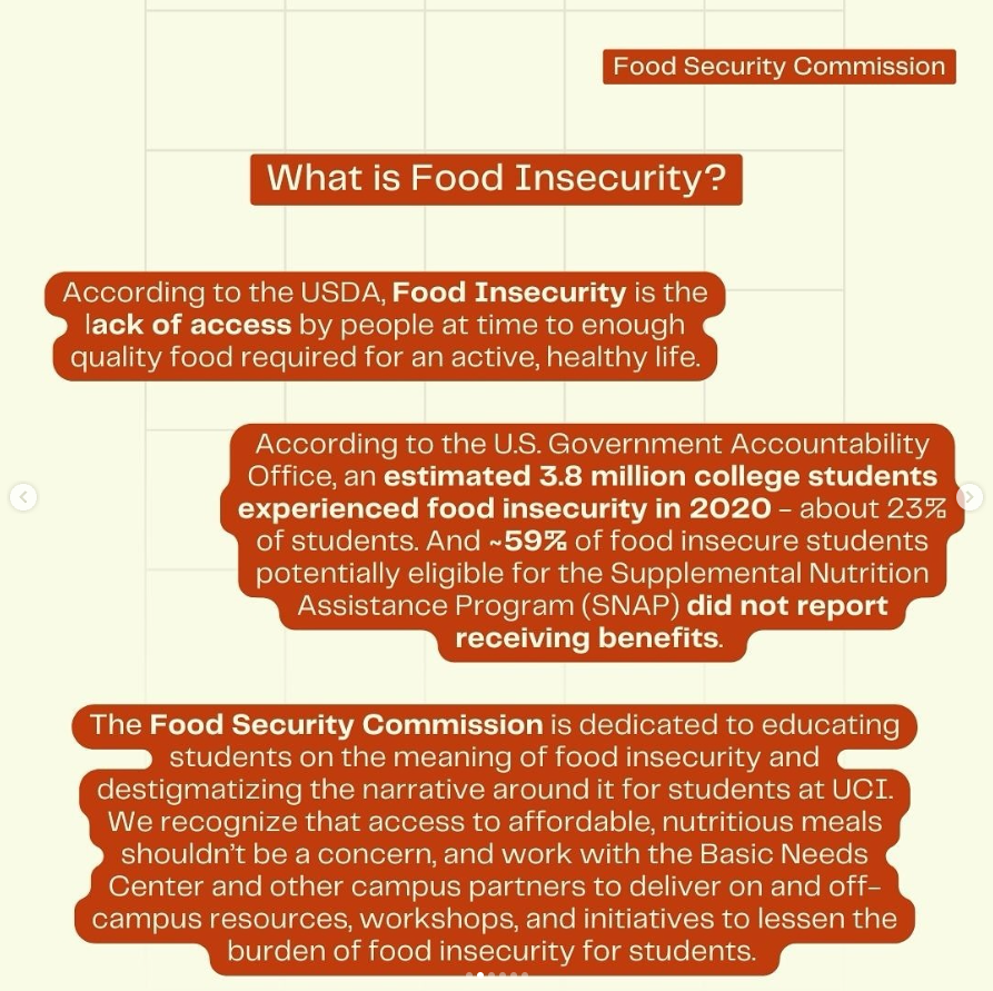 Hunger & Homelessness Awareness Month – ASUCI
